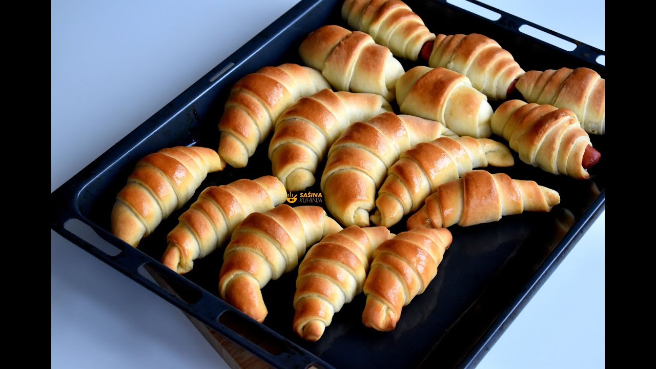 Kiflice i kifle sa grčkim jogurtom - Crescent Pastry with Greek Yogurt ...