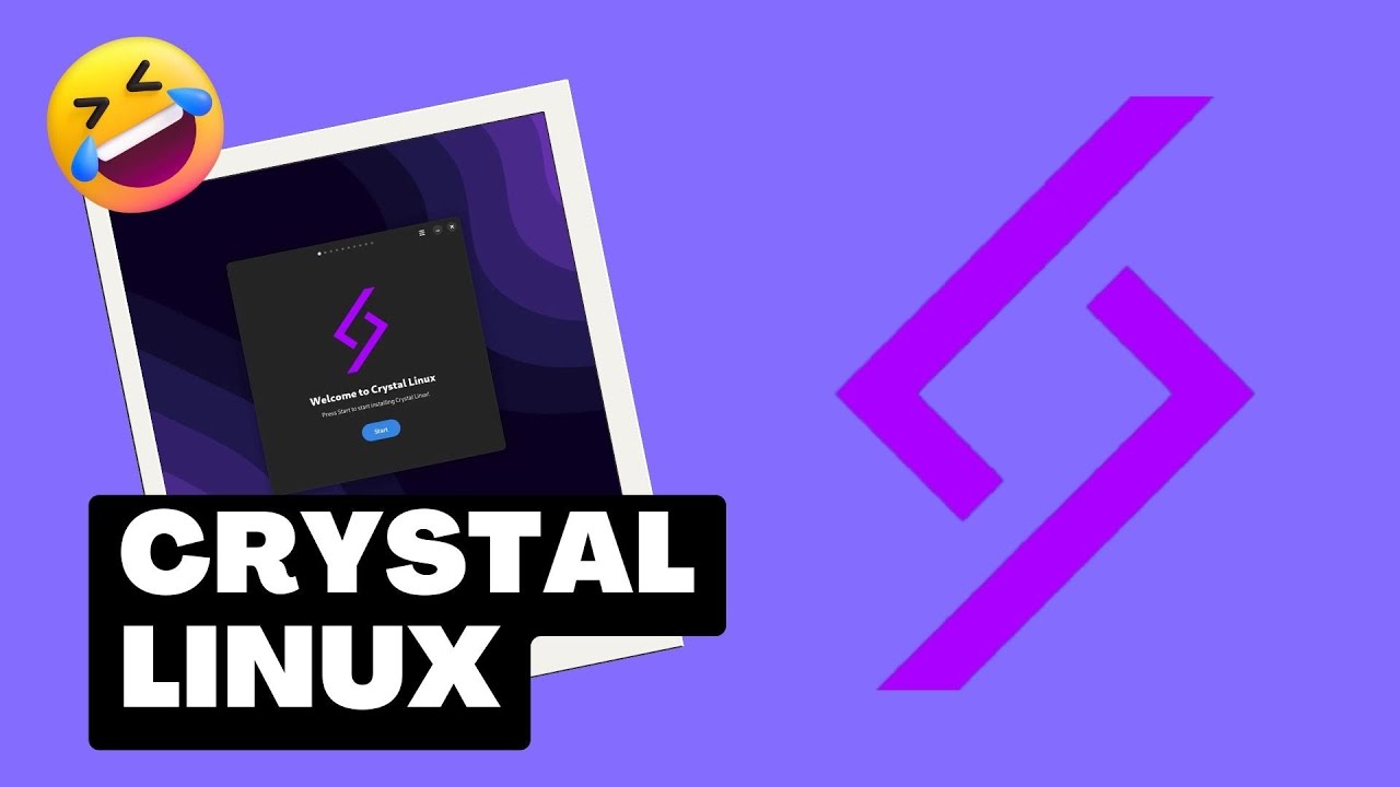 A First Look At Crystal Linux Onyx built-in - YouTube