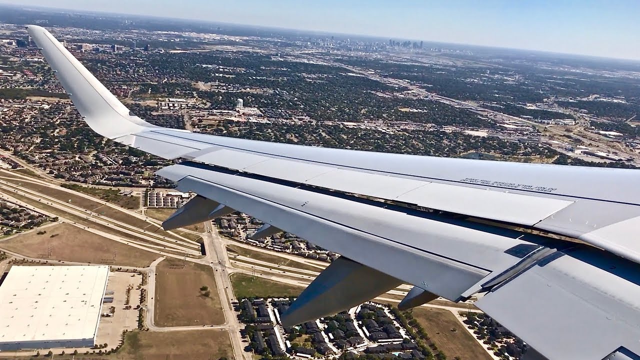 American Airlines - Airbus A321-231 - DFW-DCA - Takeoff & Landing ...