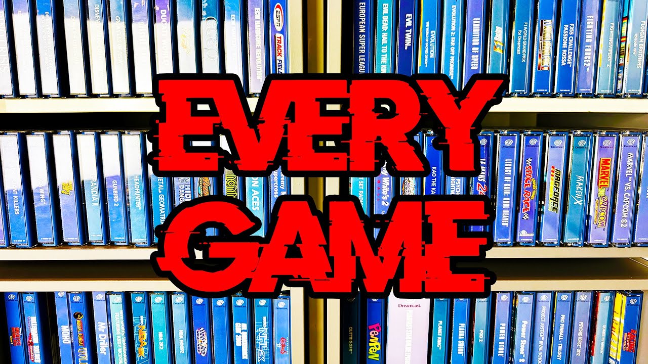 Complete SEGA Dreamcast PAL Set - YouTube