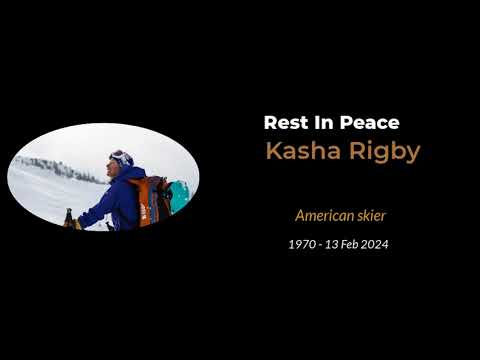 Kasha Rigby  -  American competitive #skier from #Utah - passed away (1970 - 13 Feb 2024)