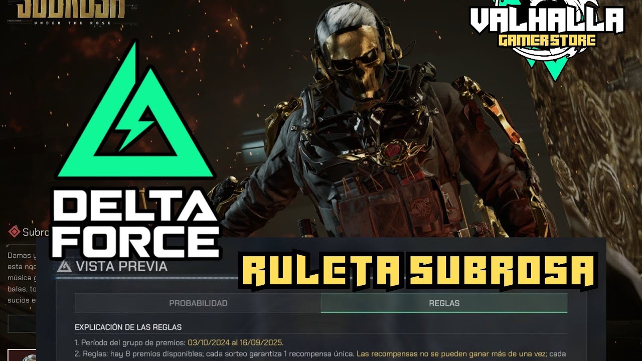 DELTA FORCE - OPERADOR - SUBROSA - YouTube