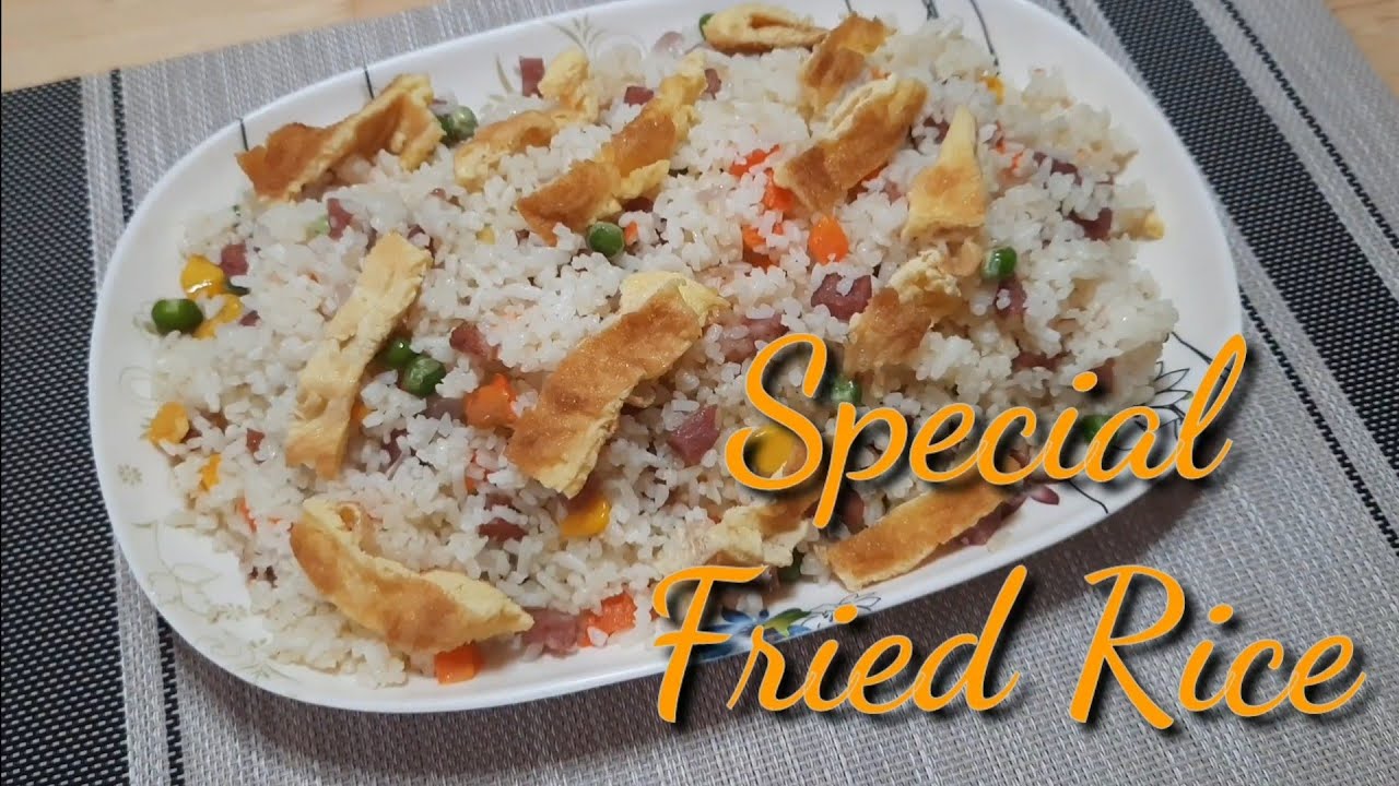 How To Make Your Fried Rice Extra Special💖 - YouTube