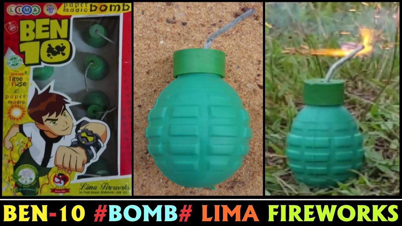 BEN-10 💥 Lima Fireworks Bomb 🌟 Superb collection 👌 Diwali 🤷‍♂️ - YouTube
