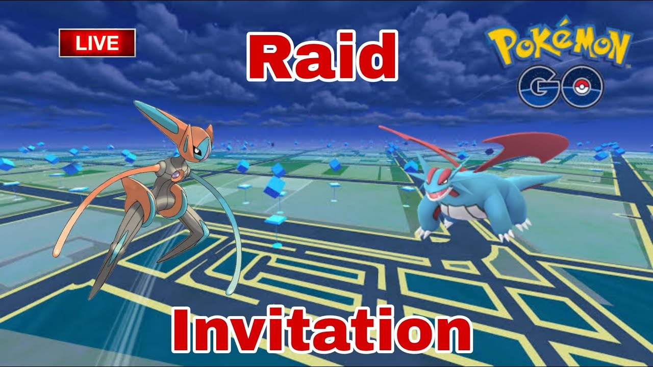 🔴Live speed deoxys & salamence Raid invitation by #raj4t5 in #pokemon ...