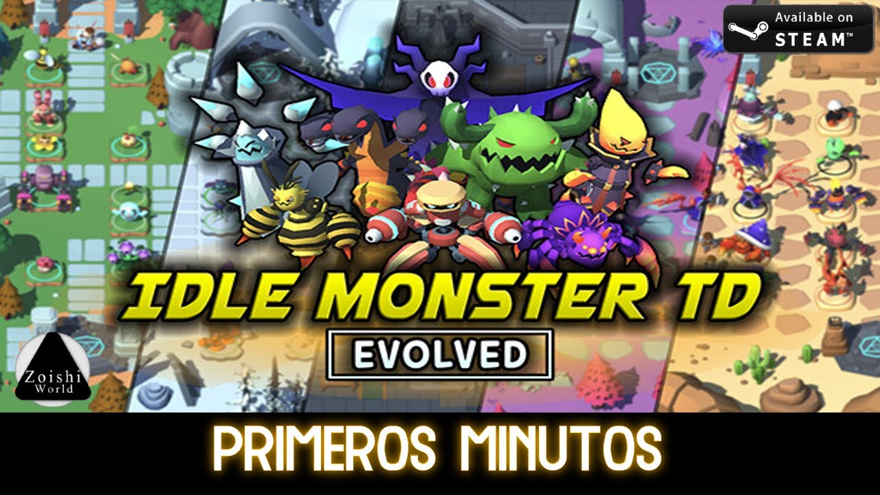 Un F2P "Tower-Defense" de monstruos | IDLE MONSTER TD: EVOLVED - YouTube