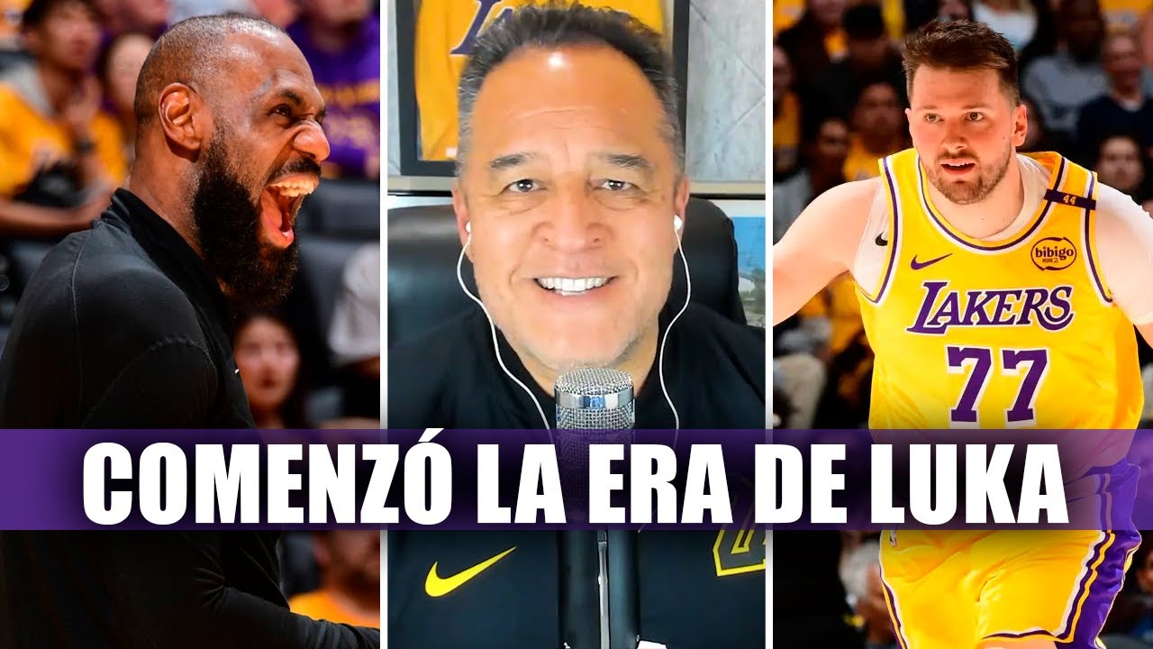 Especial DEBUT LUKA DONCIC en LAKERS con móvil desde el CRYPTO ARENA ...