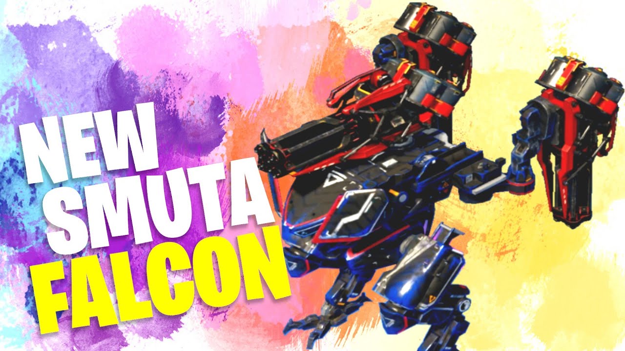 New Heavy Machine Gun SMUTA ! FALCON - War Robots Gameplay WR - YouTube
