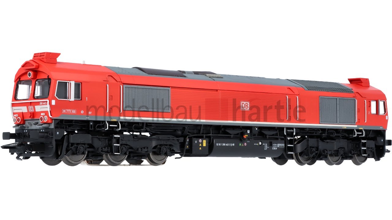 märklin 39070 / TRIX 25300 Diesellok Class 77 DB Cargo | mfx+ Sound ...