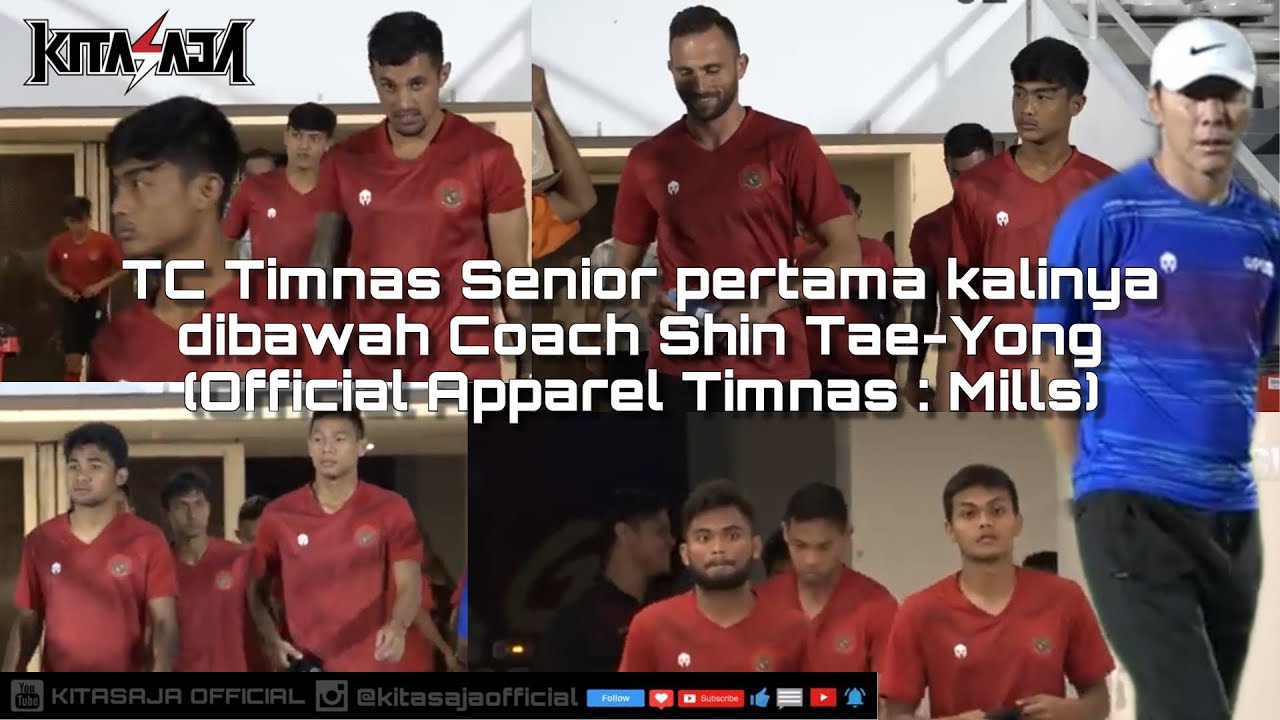 TIMNAS SESSION - TC pertama timnas senior dibawah STY plus menggunakan ...