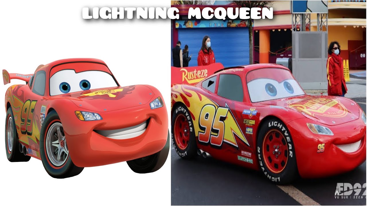 CARS CHARACTERS IN REAL LIFE - YouTube