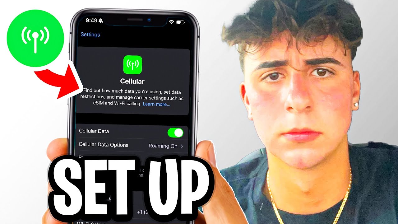 How To Set Up Cellular Data On iPhone - Fastest Guide - YouTube