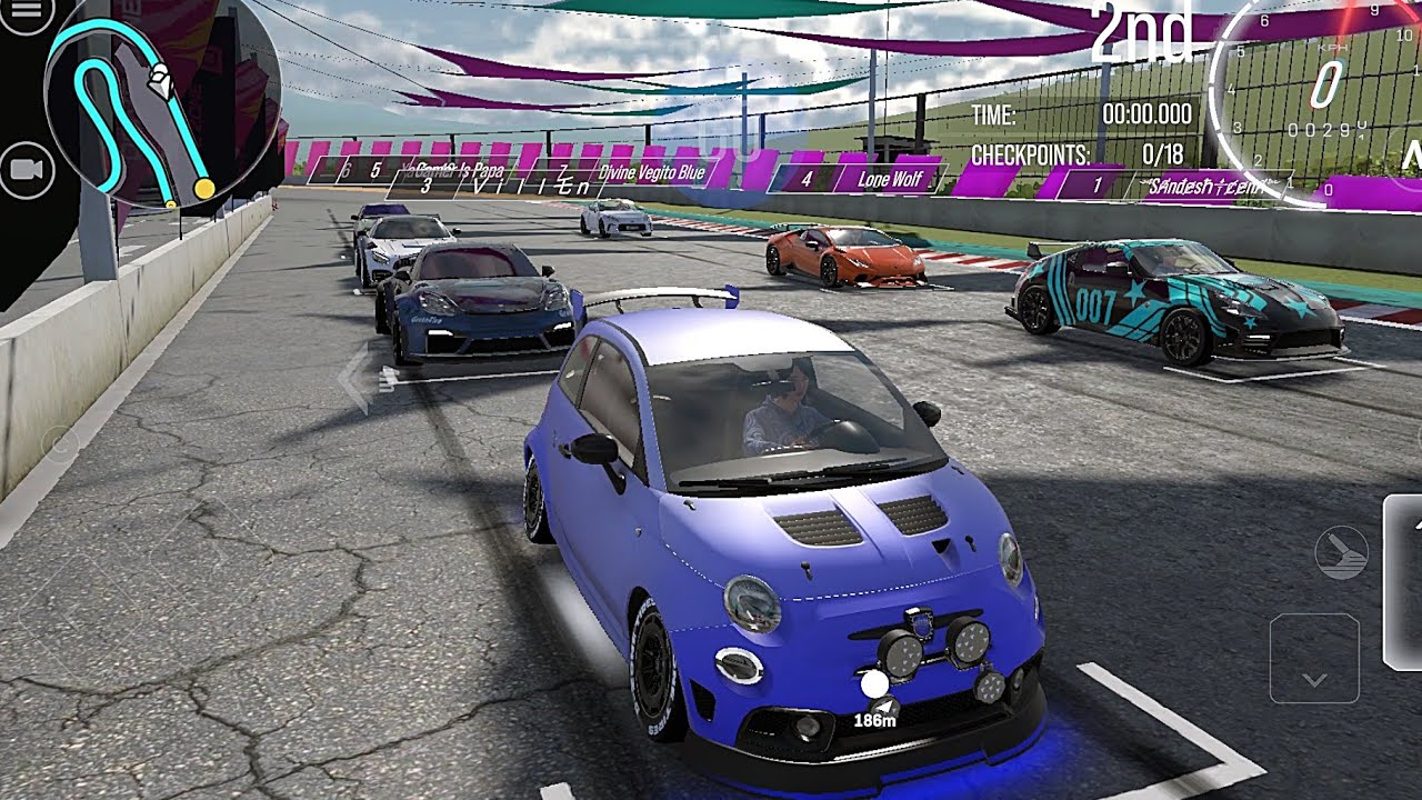 Drive Zone Online || Max CP Mini - A Class Circuit Race, Street Racing ...