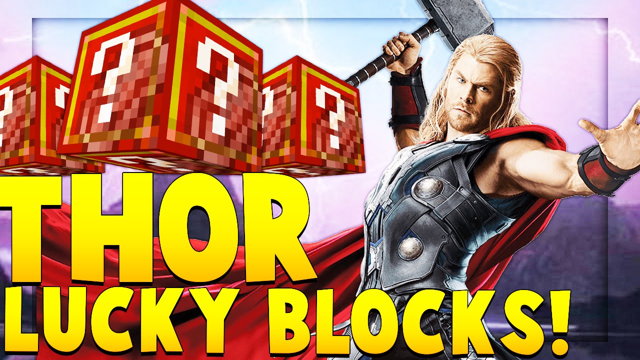 THOR AVENGERS LUCKY BLOCK MOD CHALLENGE | Minecraft - Lucky Block Mod ...