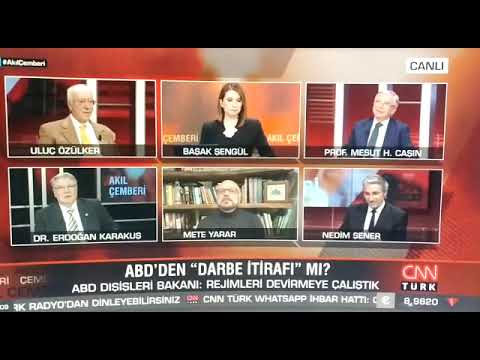 Amerika bizi silktikçe daha çok motor yapacağız. Mesut Hakkı Caşın CNN Türk