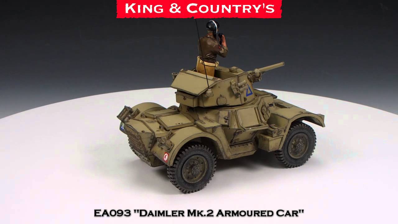EA093 - Daimler Mk.2 Armoured Car - YouTube