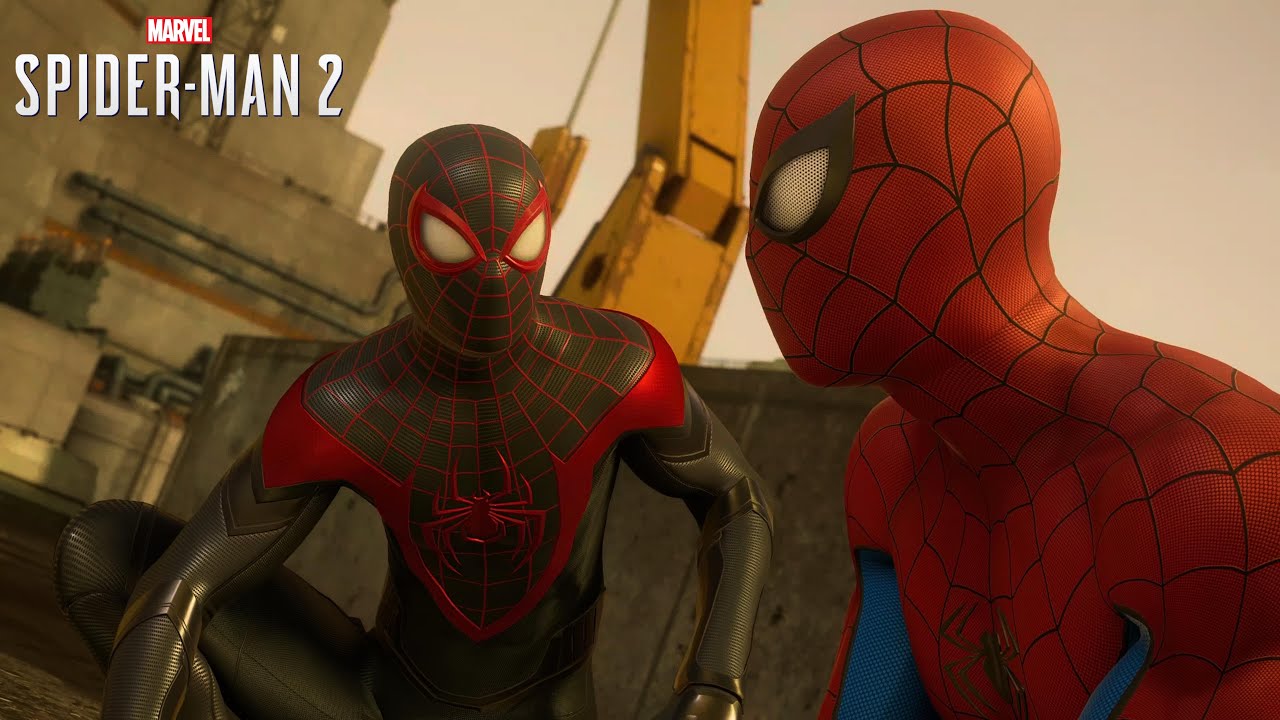 Marvel's Spider-Man 2 Meeting the hunters with classic suits - YouTube