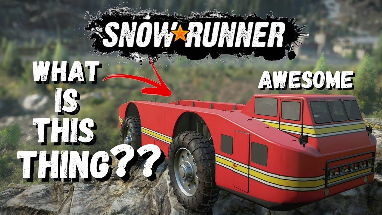 Arctic Snow Cruiser Mod | SnowRunner PS4 Mods - YouTube