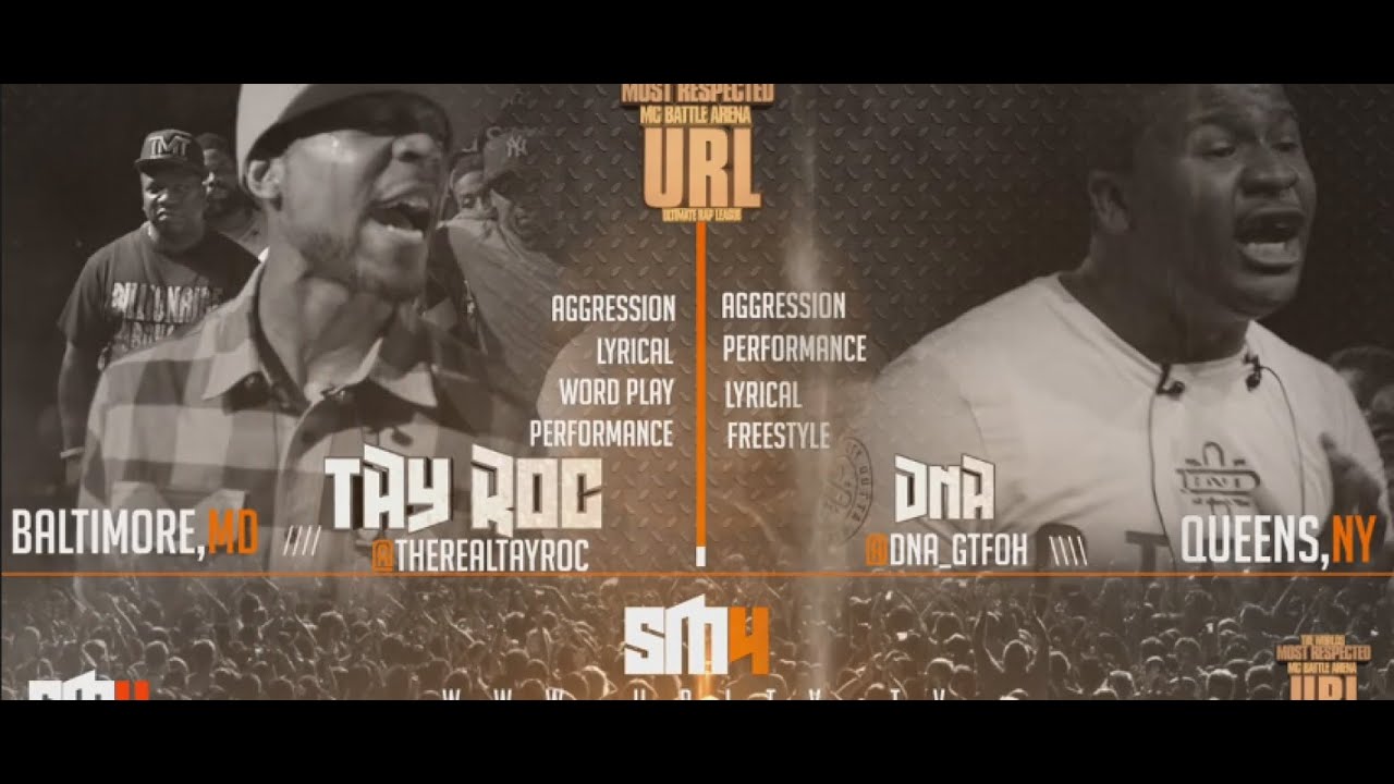 SMACK/URL: Tay Roc vs DNA Recap - YouTube