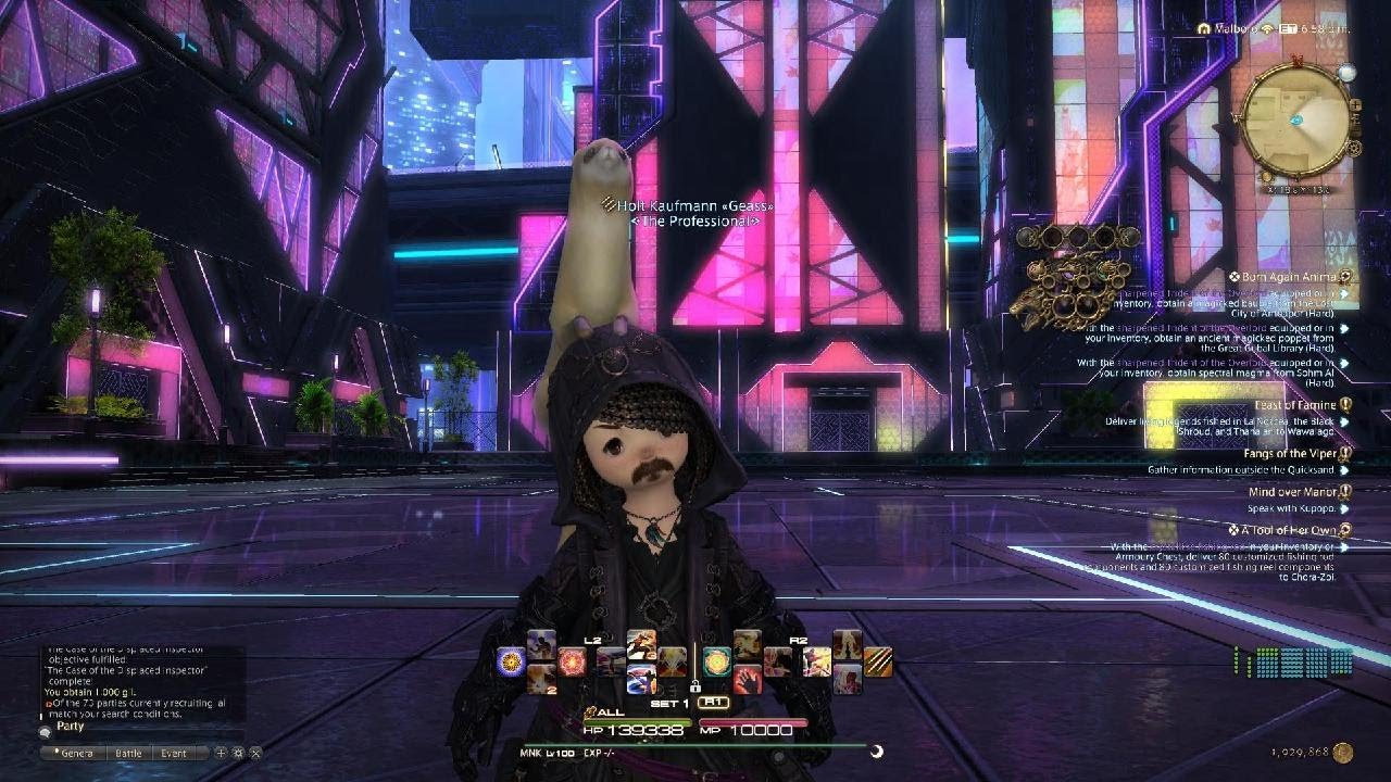 FFXIV An Encounter with Nashu and Detective Extraordinaire ...