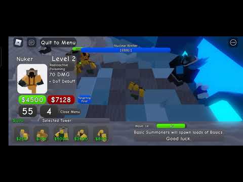 Beating Nuclear Winter Map On Easy Mode (Budget PVZ) - YouTube