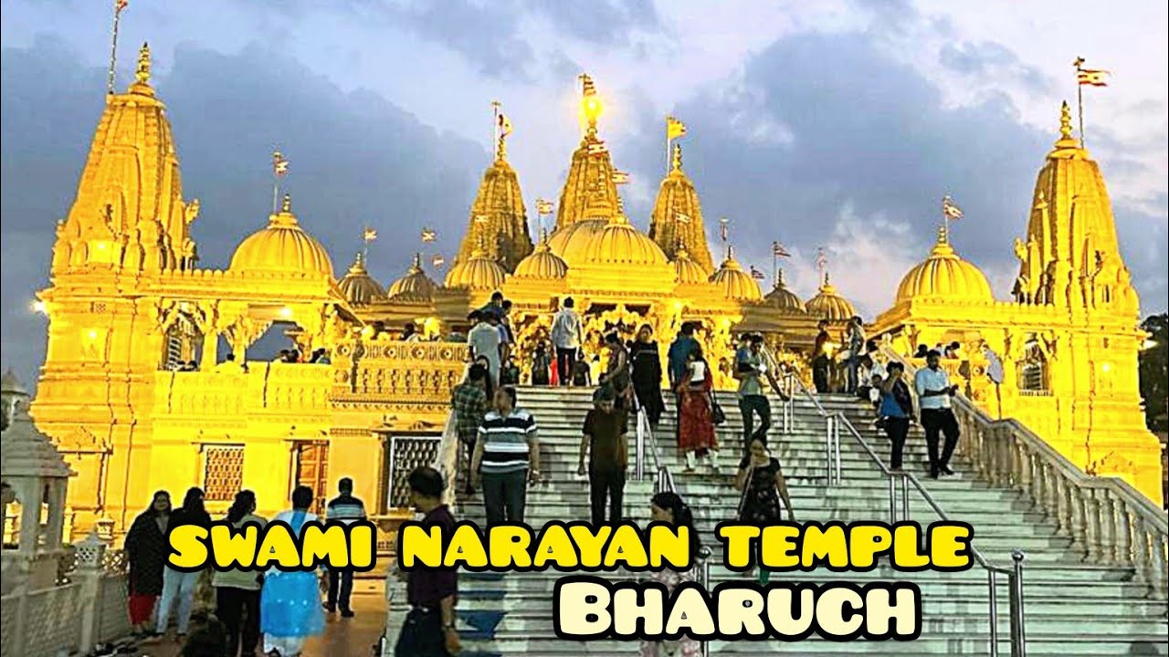 SWAMINARAYAN TEMPLE BHARUCH (Gujarat)/Temple in Gujarat/ Travel Vlog ...