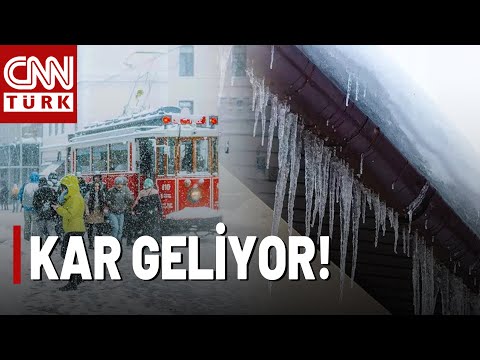 Yılbaşına Lapa Lapa Kar Geliyor! Nerelere 1 Metre Kar Yağacak?