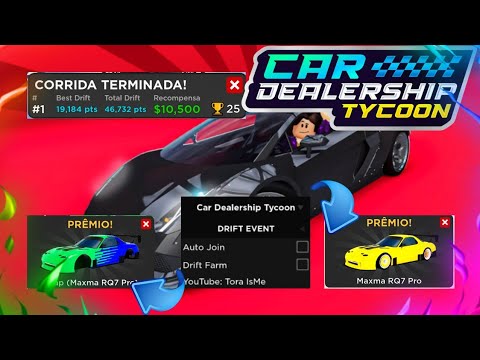 😎 NEW SCRIPT PARA CAR DEALERSHIP TYCOON | DRIFT EVENT | AUTO PTS ...