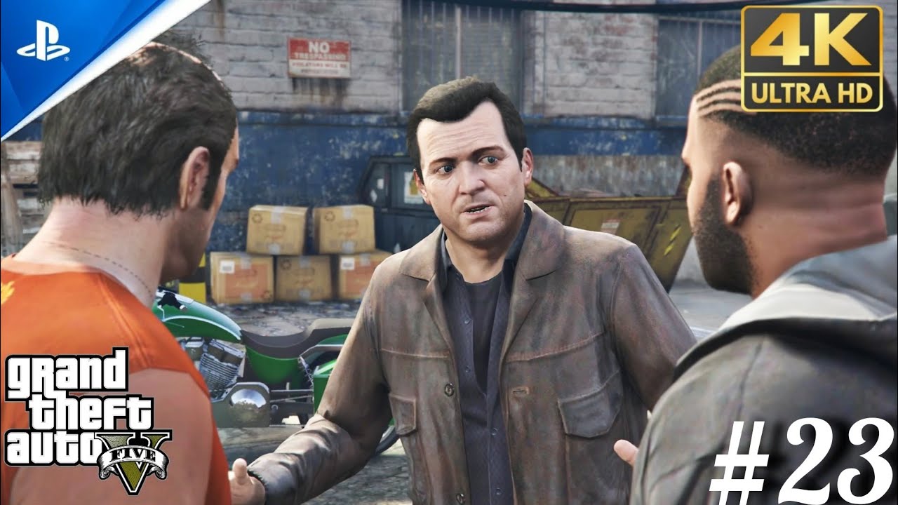 Grand Theft Auto 5 Walkthrough Gameplay "THREE'S COMPANY " Part 23 ...