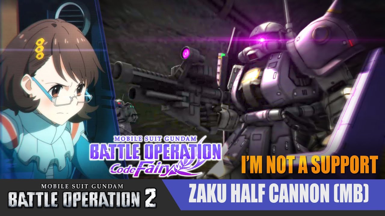 GBO2 - Zaku Half Cannon (MB) |AFTER BUFF!! Imposter Support, This is ...