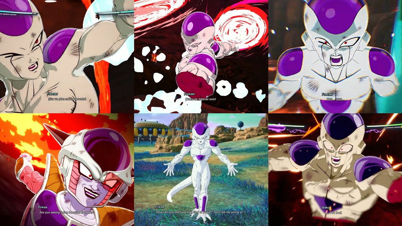 DRAGON BALL Sparking! ZERO mod sfx y freezer gore anime - YouTube