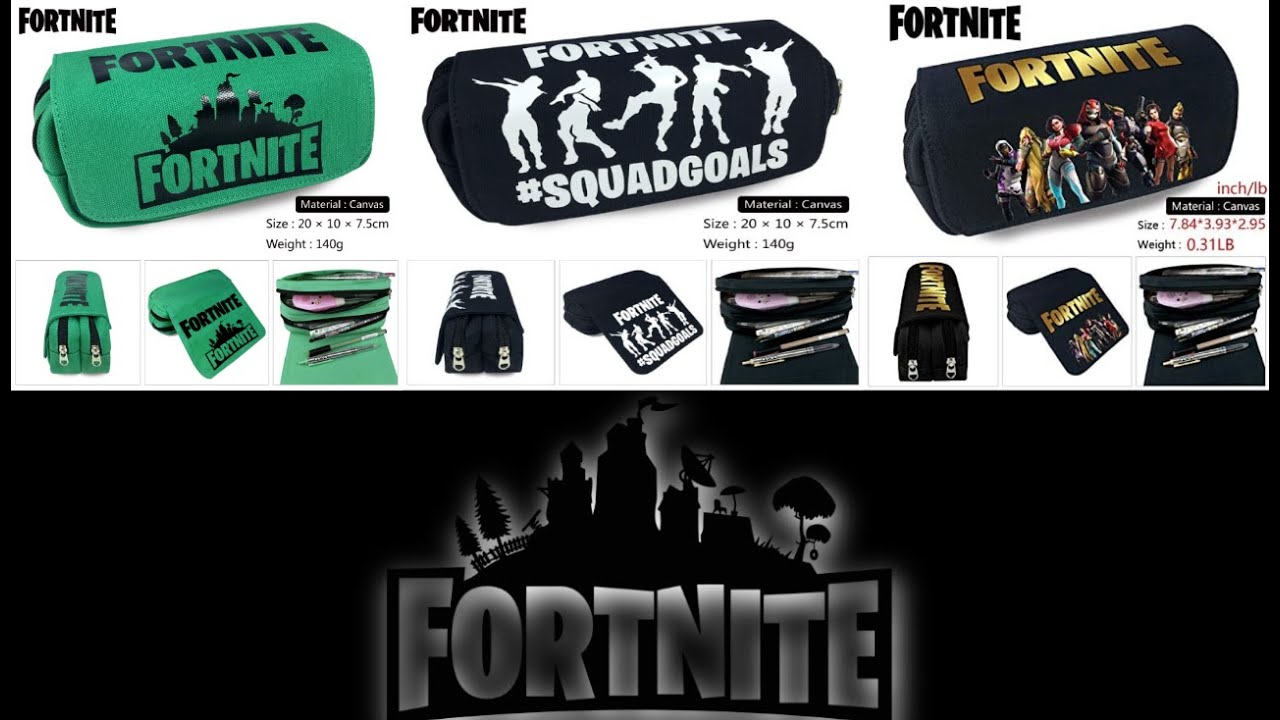 Fortnite Pen Box. Cases Bags - YouTube