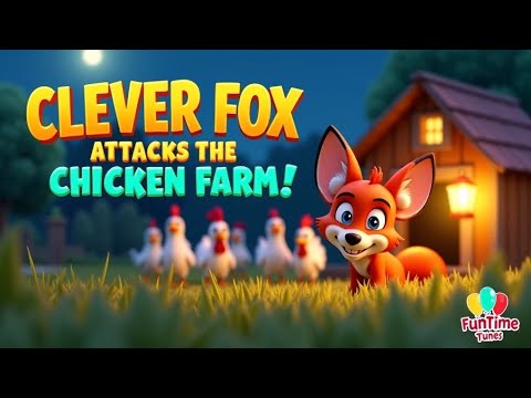 Clever Fox Attacks Chicken Farm | kids song - YouTube