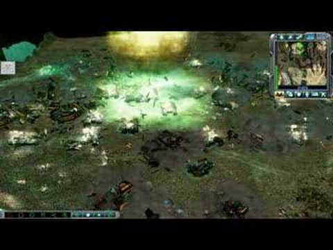 Command & Conquer 3 Liquid Tiberium bomb - YouTube
