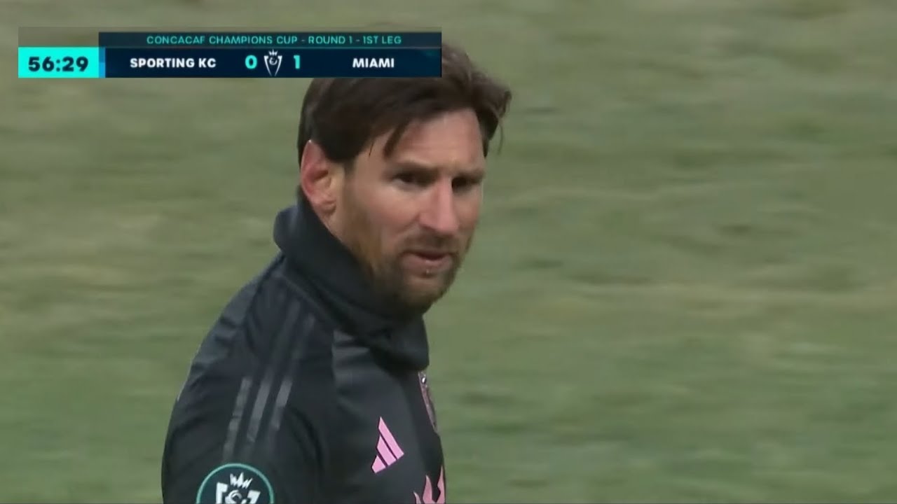 Lionel Messi Vs Sporting Kansas City (Away) CONCACAF Champions Cup 2025 ...