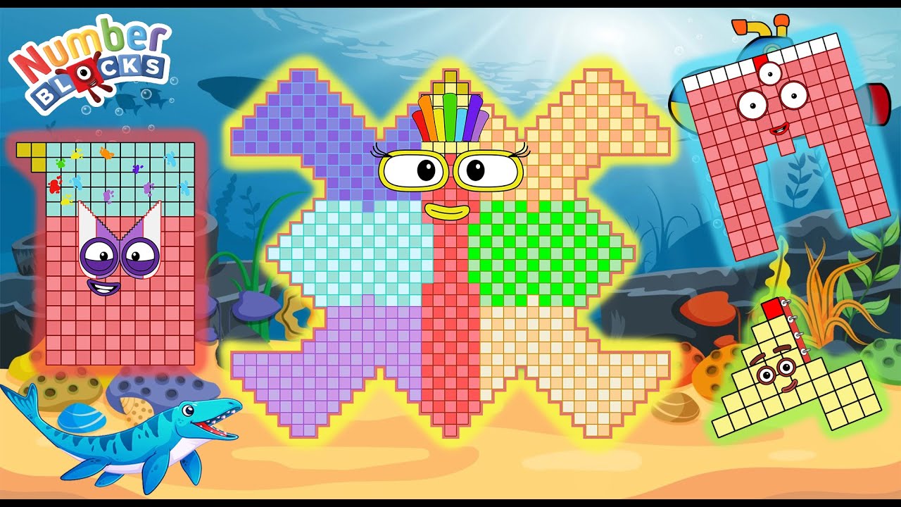 Looking for Numberblocks Puzzle Tetris Game 733 Fanmade Animation ASMR ...