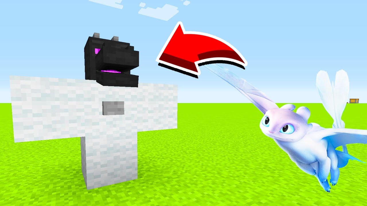 How To Spawn Lightfury in Minecaft Pocket Edition/MCPE - YouTube