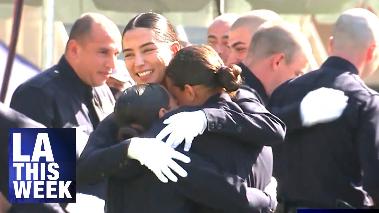 Los Angeles Police Department Graduation Class 2-23 - YouTube