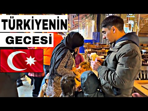 İSTANBULUN GECE HEYATI - TÜRKİYE 🇹🇷 ( TAKSİM )