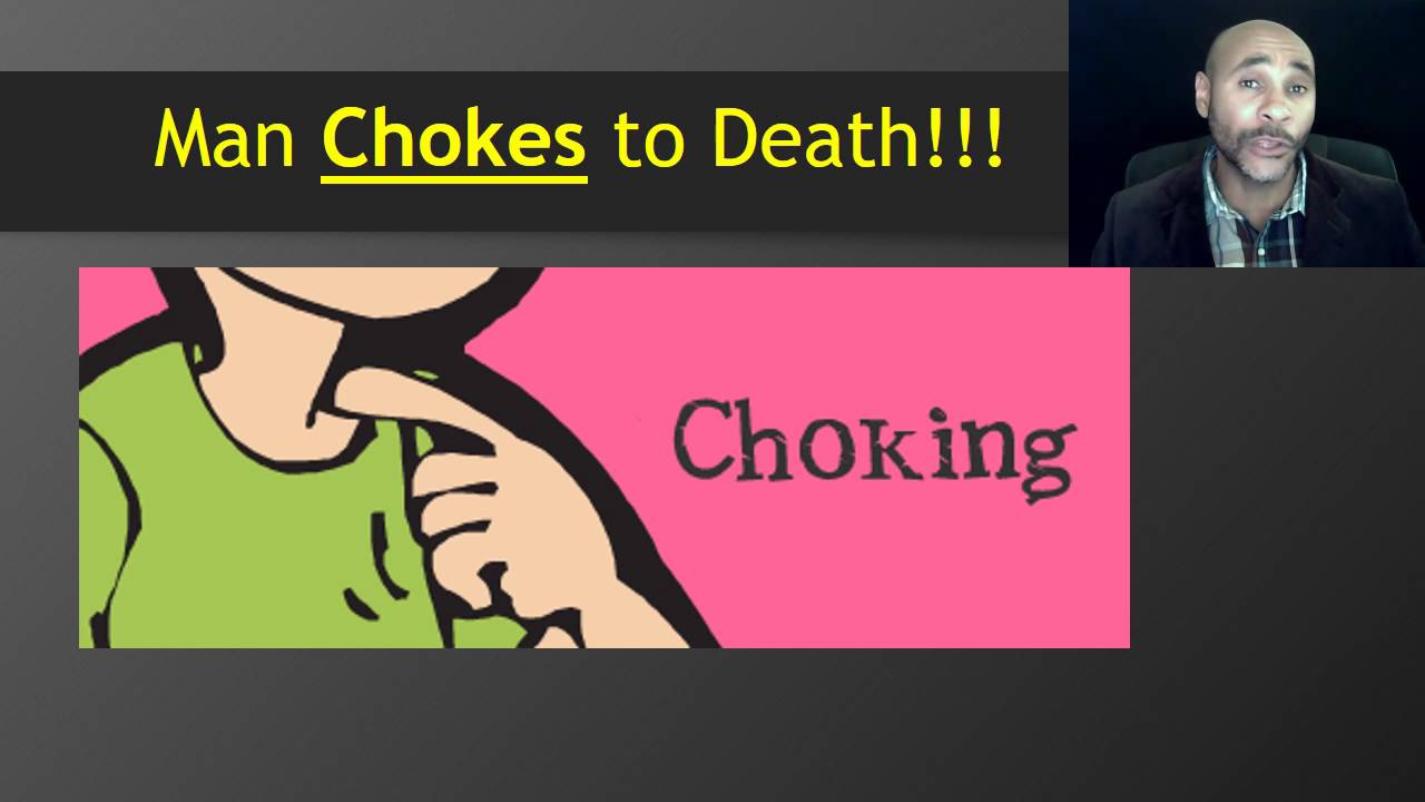 Man Chokes to DEATH - How to Help a Choking Victim - Part 1 - YouTube