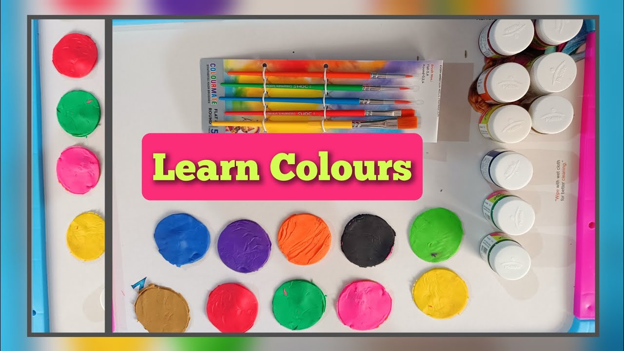 Colors for kids |Learn Colors with Shape for Toddlers |Educational ...
