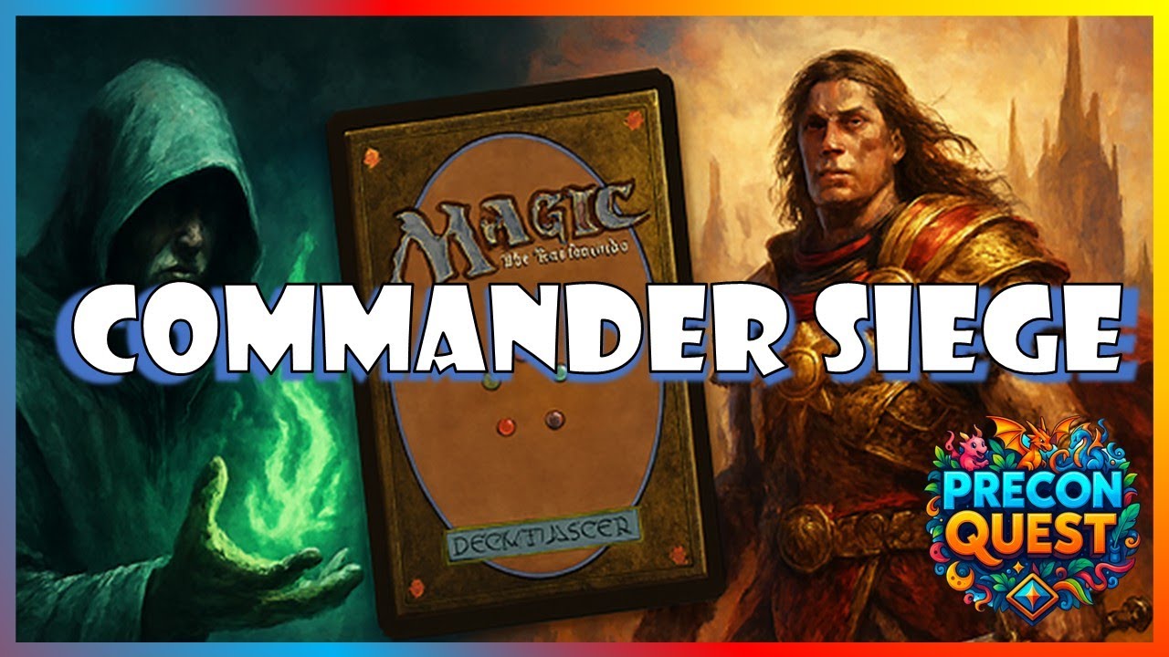 Commander Siege - Uma nova forma de jogar seus mesões - YouTube