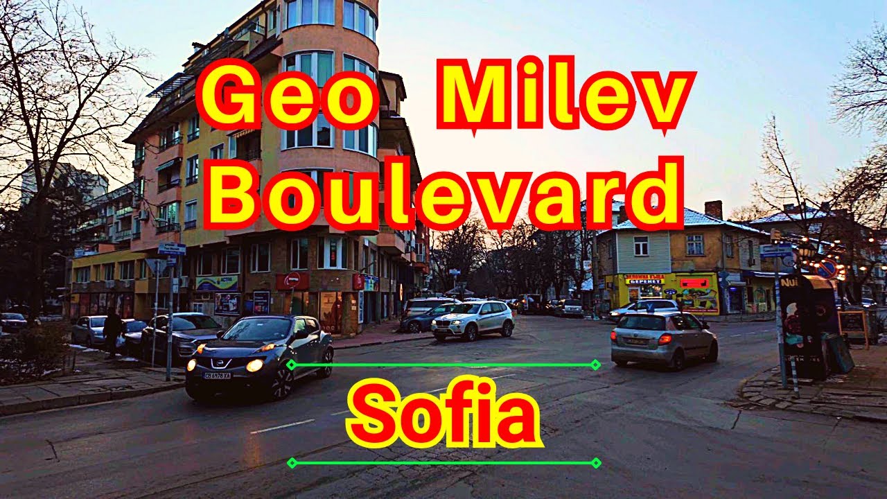 Evening Over Geo Milev Boulevard | Sofia in 4K | BG - YouTube