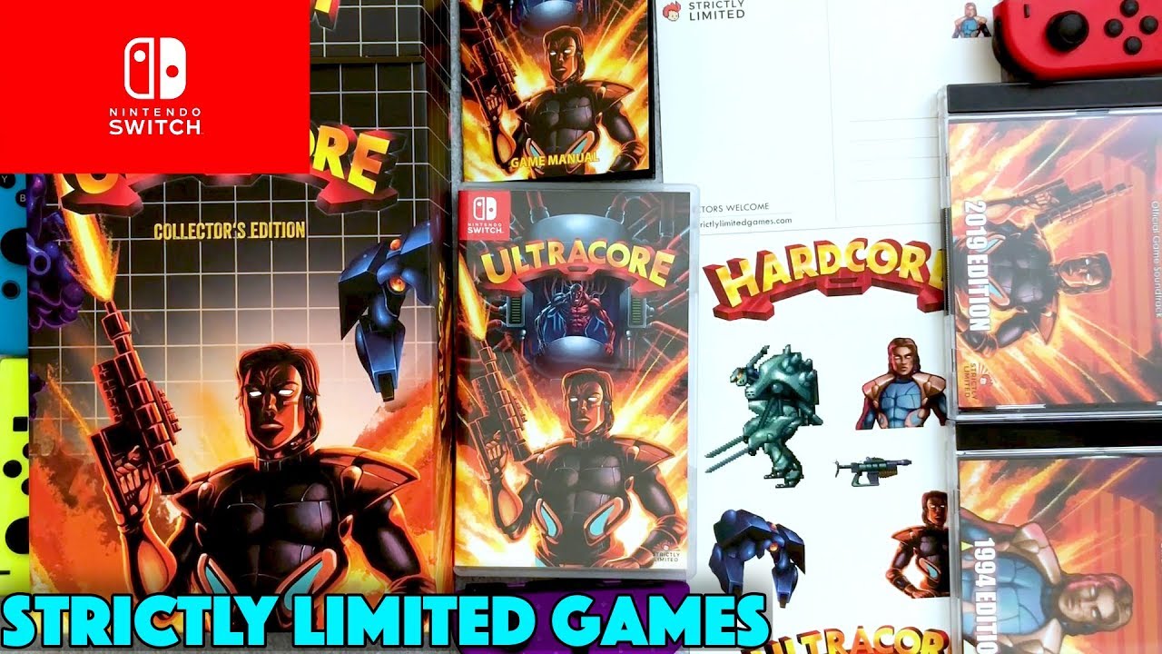 UNBOXING! Ultracore Collector's Edition - Nintendo Switch -Strictly Limited Games #21 - YouTube