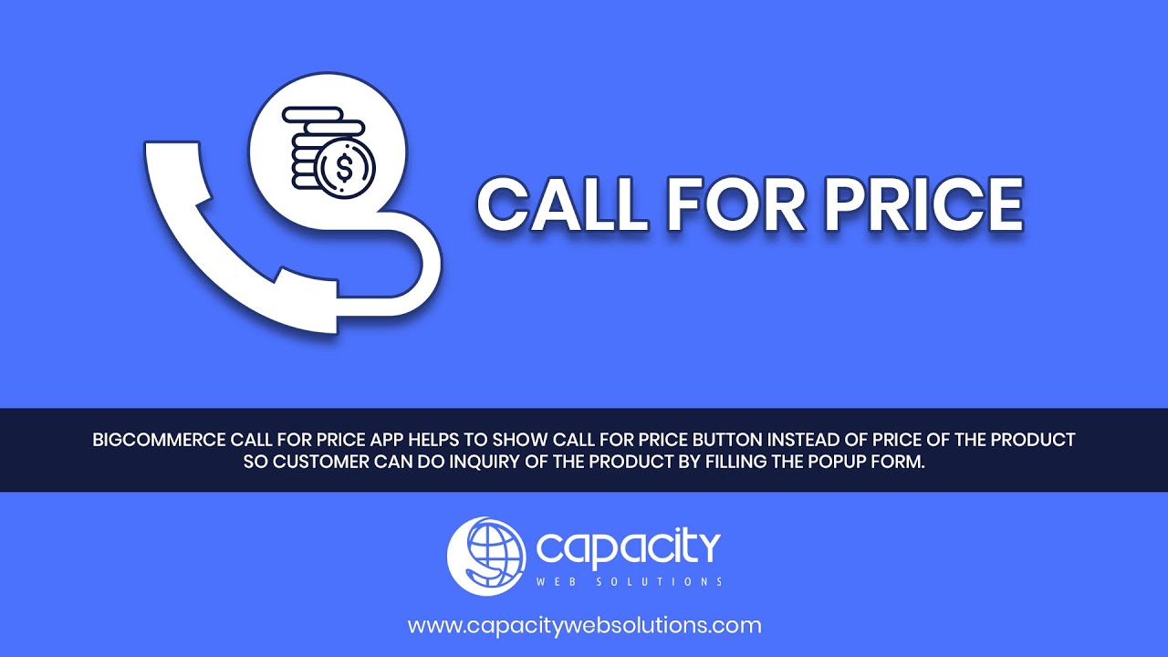 Bigcommerce Call For Price App Setup - YouTube