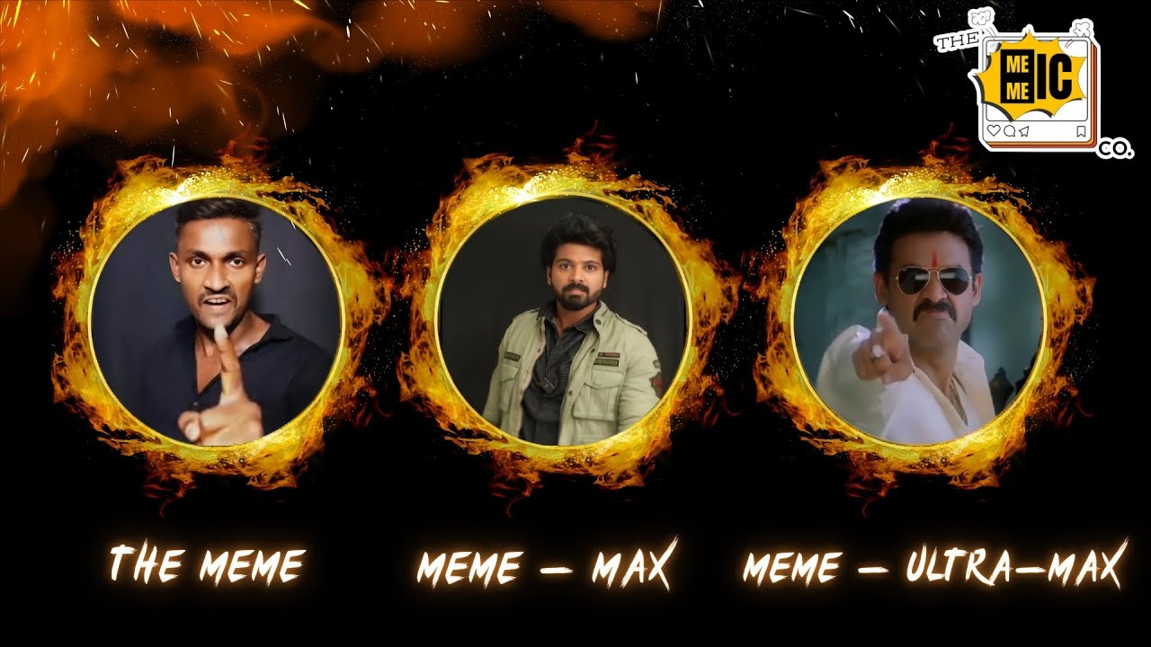 Meme - Meme Max - Ultra Meme Max | The MEMEIC Co. | #funny #telugu # ...