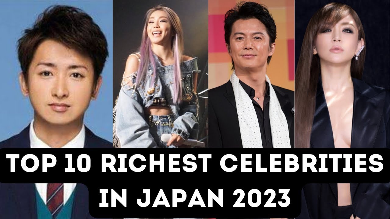 Top 10 Richest Celebrities in Japan 2023 | Ayumi Hamasaki | Masaharu ...