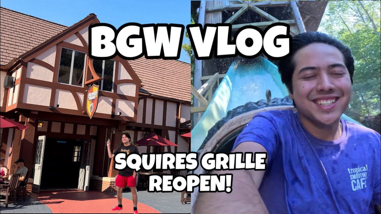 BGW VLOG | SQUIRES GRILLE REVAMPED!! - YouTube