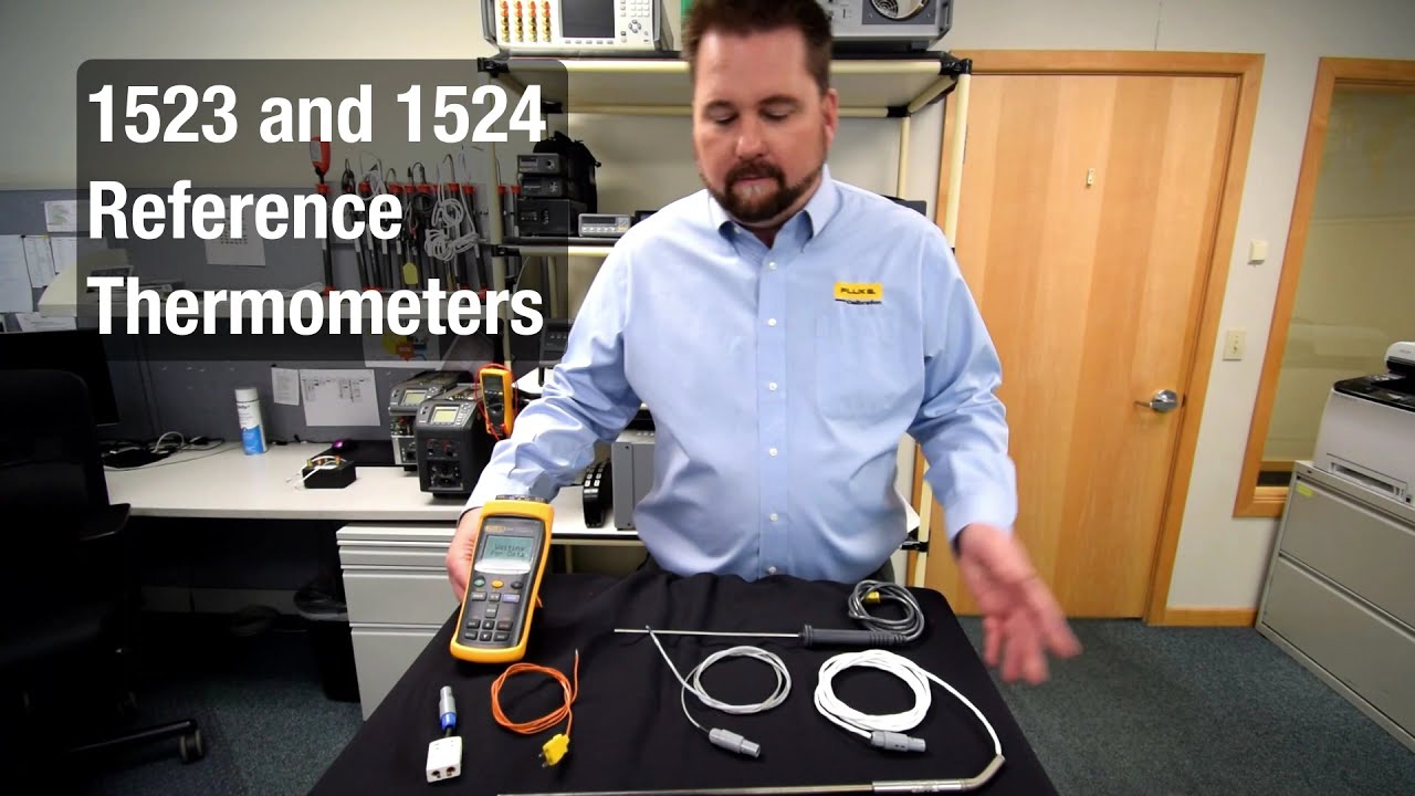 Fluke Calibration 1523 and 1524 Reference Thermometers - YouTube