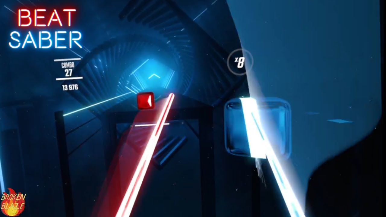 Jamming out in VR: Beat Saber - YouTube